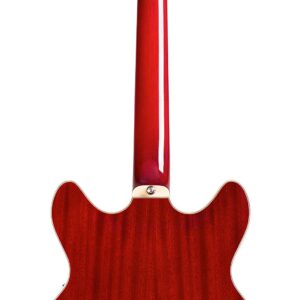 Guild Guitars Starfire I-12 Double Cutaway 12-String Semi-Hollow Body Electric Guitar, Cherry Red - Modern Thin “U“ Neck Profile for Fast, Smooth Playing, HB-2 Humbuckers with Push/Pull Coil Split