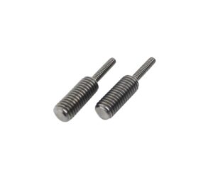 guyker 2 piece stud core screws titanium alloy for epi bridge conversion screw gib electric guitar bridge