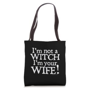 princess bride witch wife tote bag