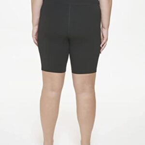 Calvin Klein Performance Women's Active Short,Black,2X