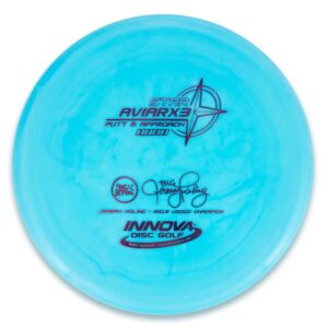 innova discs innova jeremy koling 1x star aviarx3 putt & approach golf disc [colors may vary] - 173-175g