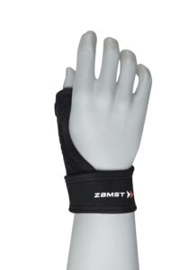 zamst thumb guard, black, medium