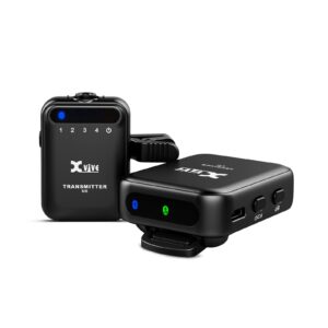 xvive u6 wireless lavalier microphone system for dslr camera,digital camera,smart phone