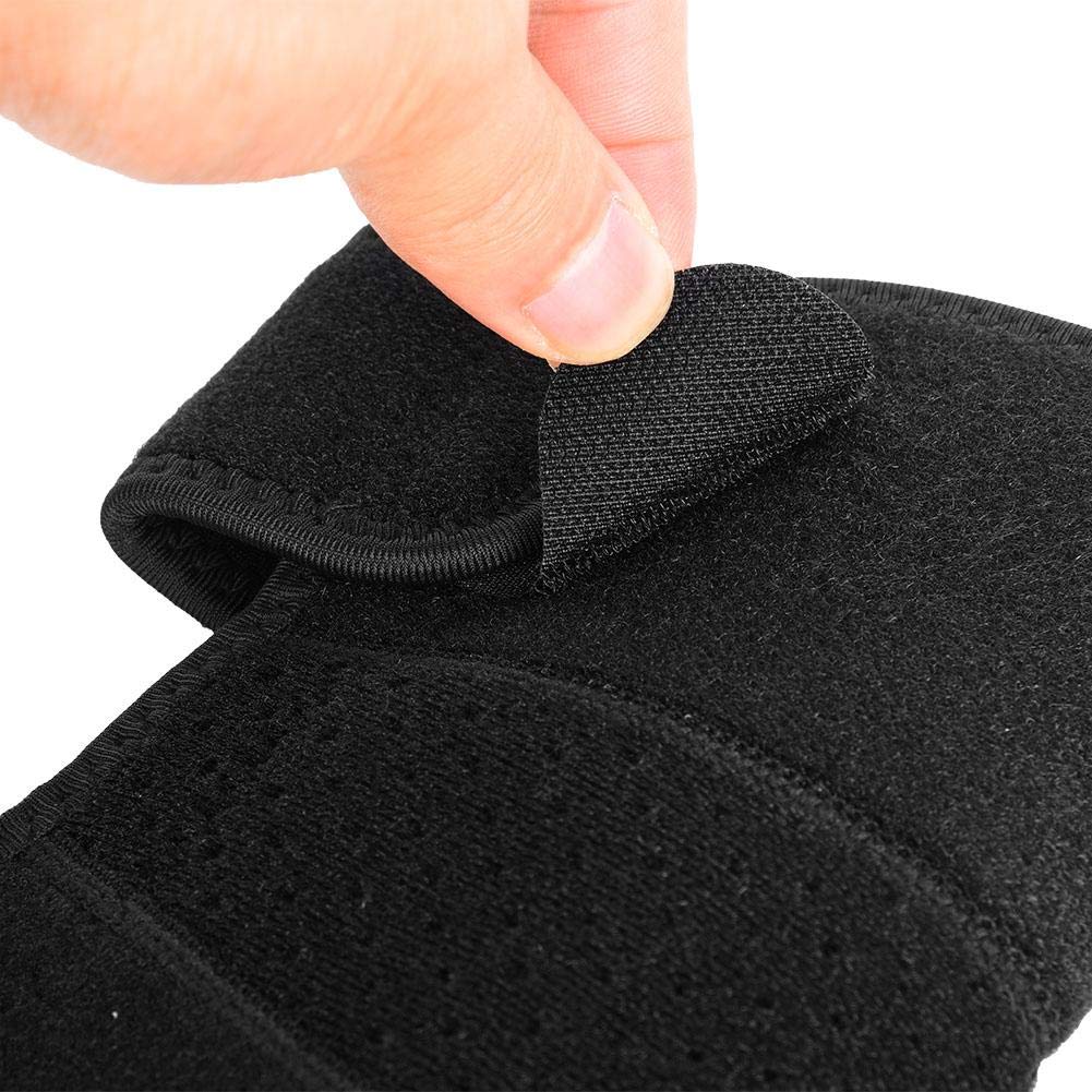 Elbow Brace Support Sleeve, Adjustable Elbow Guard with Compression Straps for Athletic Golfers Arthritis Tendonitis Joint Pain, Cubital Tunnel Splint, Sports Injury(one)