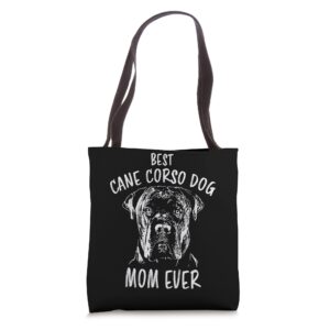 best cane corso dog mom ever dog holder cane corso tote bag