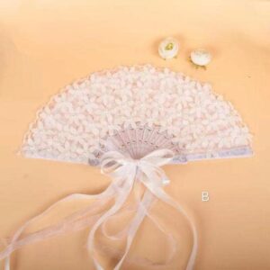 feather fans for wedding white bride hand held wedding lace fan dance handmade hand fans abanicos para boda wedding decorations