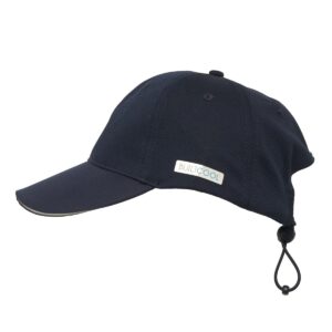 BUILTCOOL Adult Mesh Baseball Hat - Men & Women Cooling Ball Cap for Running, Tennis, and Golf - One Size, Navy