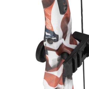 Cajun Bowfishing Sucker Punch Pro Bowfishing Bow, Right Hand, Patriot