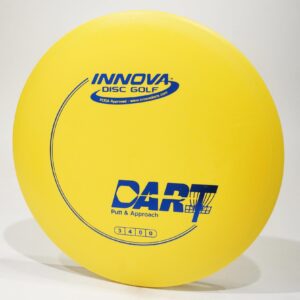 innova dart (dx) putter & approach golf disc, pick color/weight [stamp & exact color may vary] yellow 175-176 grams