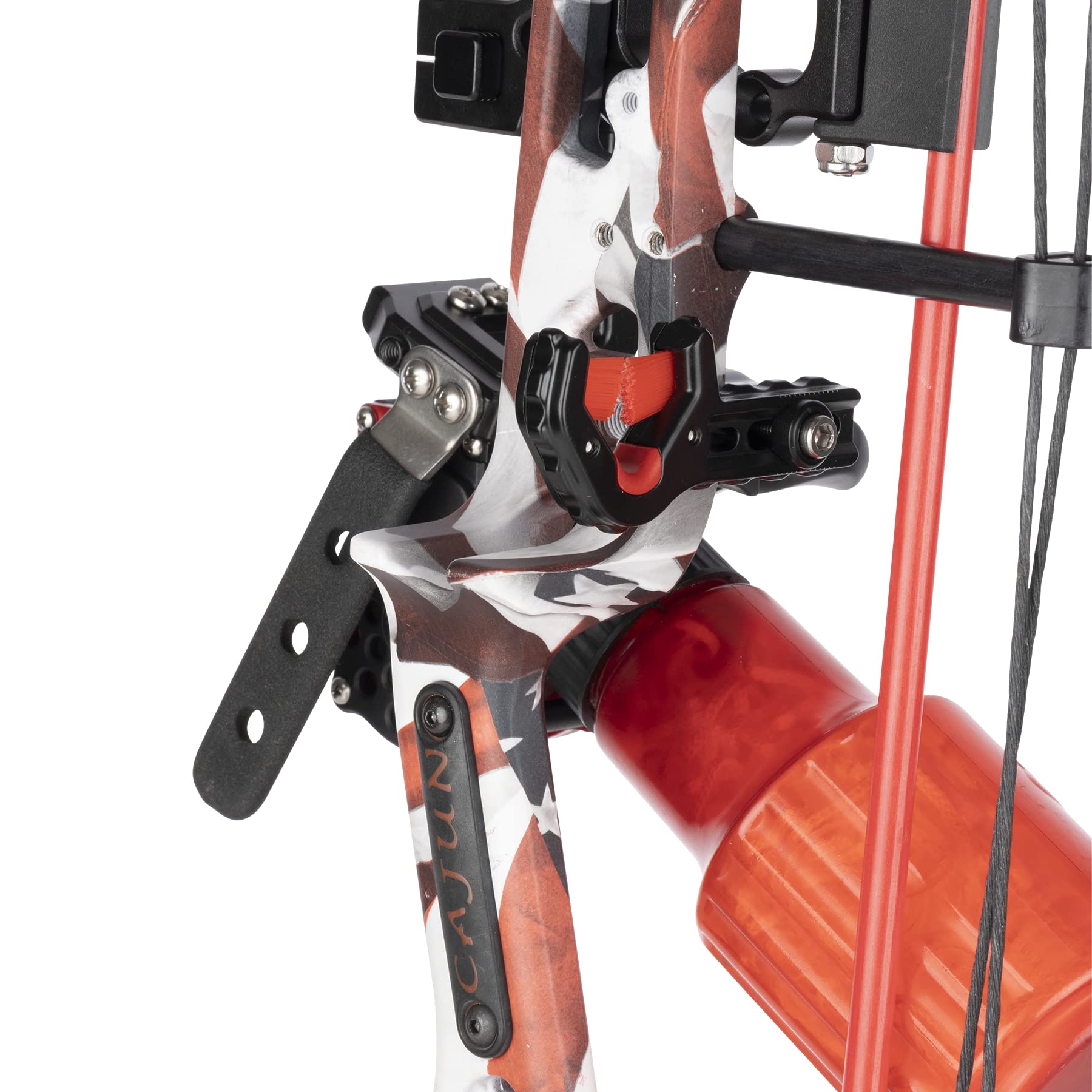 Cajun Bowfishing Sucker Punch Pro Bowfishing Bow, Right Hand, Patriot