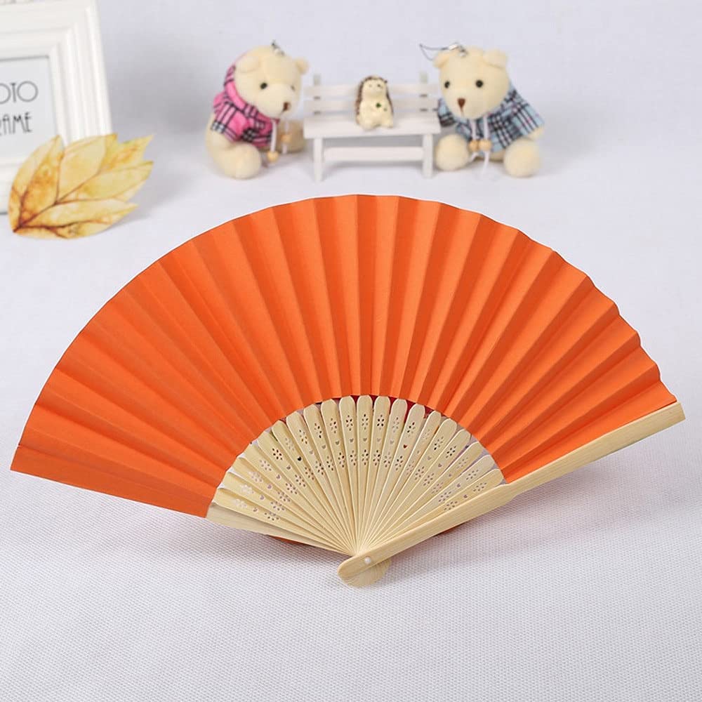 Hand Fan Chinese Style Hand Fan Pattern Handheld Fan Dance Wedding Party Lace Silk Folding Fans Held Flower Fan Girl Photo Prop Art Craf Portable