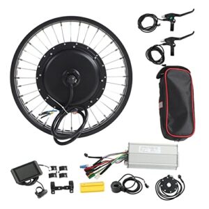 20 inch snow bike conversion motor kit, electric bicycle conversion kit, 72v 3000v rear drive rotary flywheel kt lcd8h display