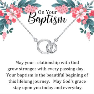 tgbje baptism gifts on your baptism necklace catholic gifts christian gifts religious gift first communion gifts (on your baptism)