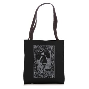 emily the strange night walker tote bag