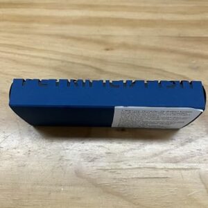 Petrified fish PFP03 Victor,3.58" K110 Satin Blade,140g Micarta Handel Flipper Liner lock Folding knife (Blue Satin)