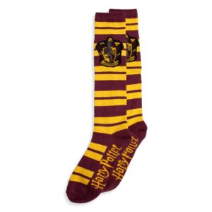 Culturefly Harry Potter Gryffindor Premium 4pc Winter Bundle- Scarf, Gloves, Beanie, Socks One Size Fits Most