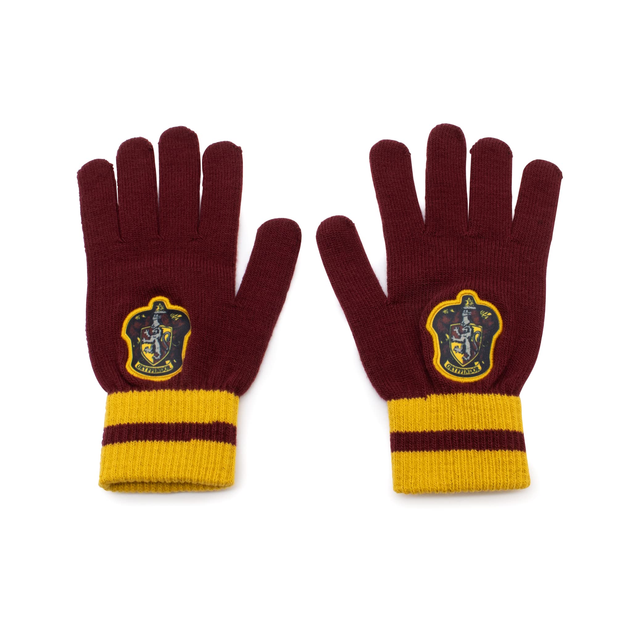 Culturefly Harry Potter Gryffindor Premium 4pc Winter Bundle- Scarf, Gloves, Beanie, Socks One Size Fits Most