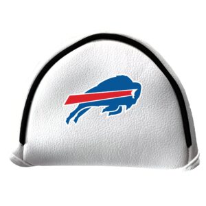 team golf nfl buffalo bills putter cover - mallet (white) - printed team golf nfl putter cover - mallet white, fits most mallet putters, easily slips on and secures with velcro closure