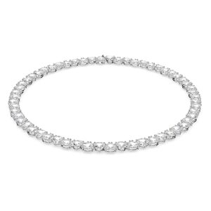 swarovski millenia necklace, trilliant cut, white, rhodium plated