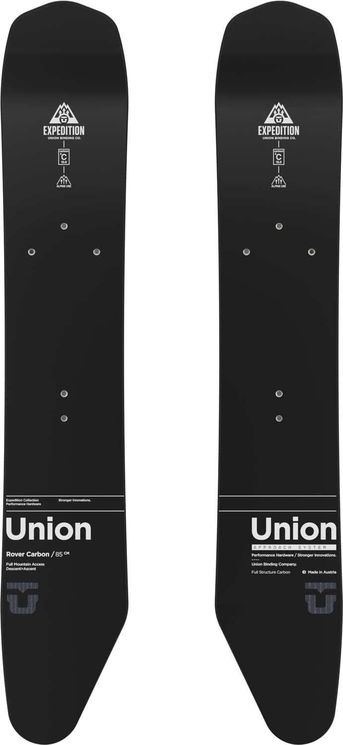 Union Rover Carbon Approach Skis, 100, Black