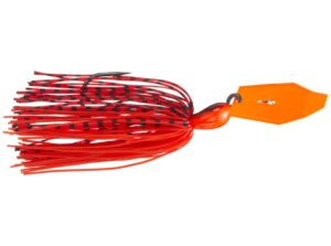 z-man cbb34-07 big blade chatterbait 3/4oz fire craw