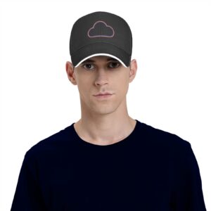 Personalized Custom Baseball Cap Customize Your Own Design Text, Photos, Image Logo Adjustable Hat Unisex (Black)