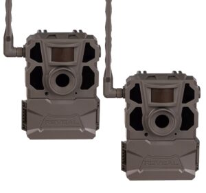 tactacam reveal x cellular trail camera - verizon (2 pack)