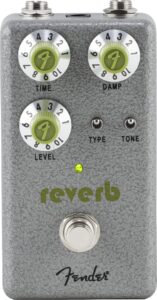 fender hammertone reverb pedal