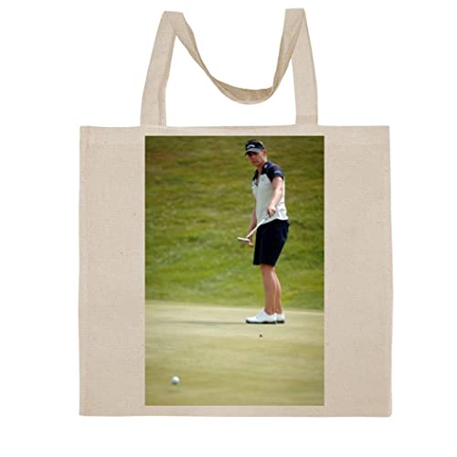 FC Carino Annika Sorenstam - A Nice Graphic Cotton Canvas Tote Bag FCA #FCAG205218