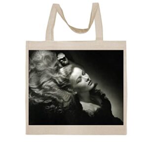 fc carino veronica lake - a nice graphic cotton canvas tote bag fca #fcag312087