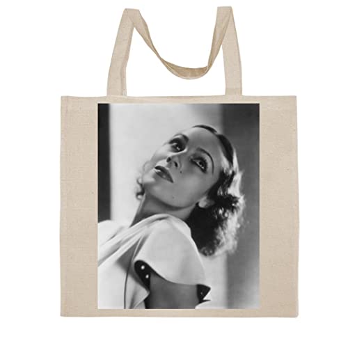 FC Carino Dolores Del Rio - A Nice Graphic Cotton Canvas Tote Bag FCA #FCAG303117