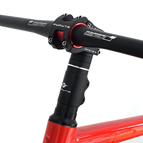 FOMTOR Bike Stem Riser, MTB Handlebar Risers Fork Stem Extender for 1-1/8" 28.6mm Fork Mountain Bike, Road Bike, MTB BMX, 210mm