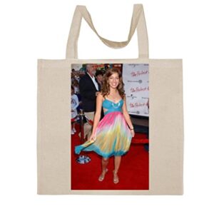 fc carino vanessa lengies - a nice graphic cotton canvas tote bag fca #fcag120763