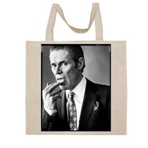 fc carino willem dafoe - a nice graphic cotton canvas tote bag fca #fcag702241