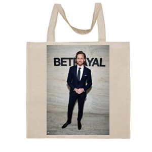 fc carino tom hiddleston large - a nice graphic cotton canvas tote bag fca #fcag2494048