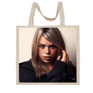 fc carino billie piper - a nice graphic cotton canvas tote bag fca #fcag391905