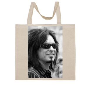 fc carino nikki sixx - a nice graphic cotton canvas tote bag fca #fcag338637