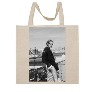 fc carino camille rowe - a nice graphic cotton canvas tote bag fca #fcag706348