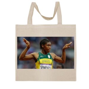 FC Carino Caster Semenya - A Nice Graphic Cotton Canvas Tote Bag FCA #FCAG333587