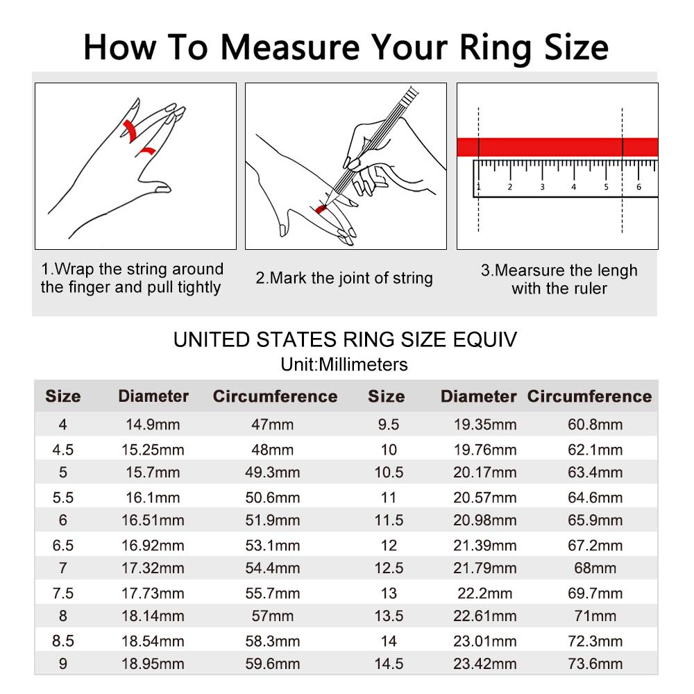 SHINYSO Silver Wedding Rings for Women Cubic Zirconia Eternity Ring CZ Thin Stacking Engagement Rings for Women Size 6