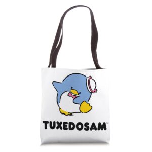 tuxedosam character front and back tote bag