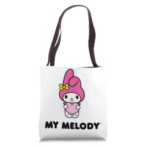 my melody character front and back tote bag