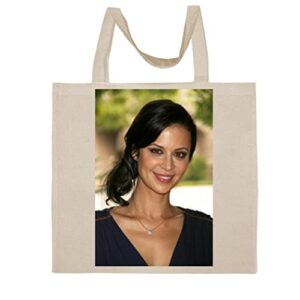 catherine bell - a nice graphic cotton canvas tote bag fca #fcag240457