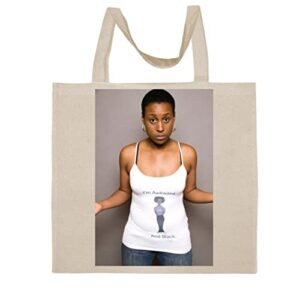 fc carino issa rae - a nice graphic cotton canvas tote bag fca #fcag738910