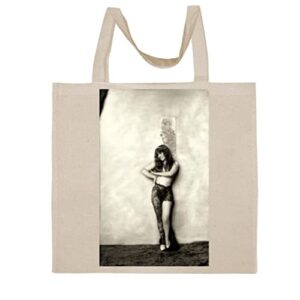 fc carino ann pennington - a nice graphic cotton canvas tote bag fca #fcag300019