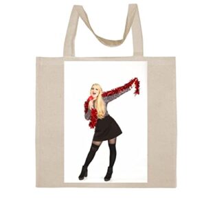 fc carino megan trainor - a nice graphic cotton canvas tote bag fca #fcag758695