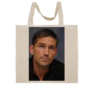 fc carino james caviezel - a nice graphic cotton canvas tote bag fca #fcag554475