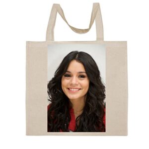 fc carino vanessa anne hudgens - a nice graphic cotton canvas tote bag fca #fcag569377