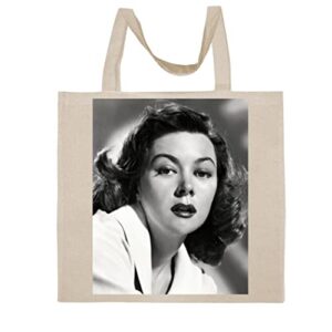 fc carino gloria grahame - a nice graphic cotton canvas tote bag fca #fcag304675