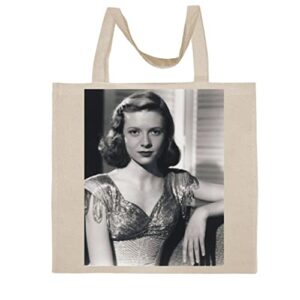 fc carino cathy o'donnell - a nice graphic cotton canvas tote bag fca #fcag302088